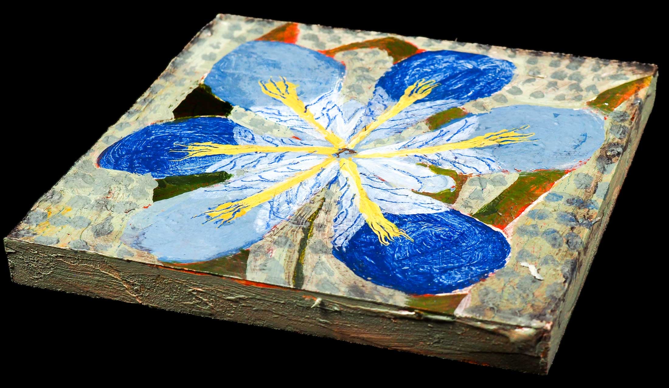 Original mixed media, acrylics, watercolors, paper collages by Danita ...