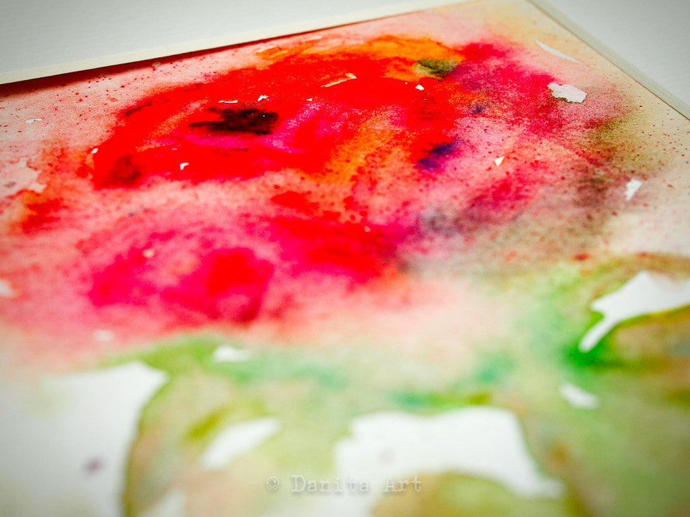 The prince's rose, a watercolor painting by Danita Art – IDANIA SALCIDO ...
