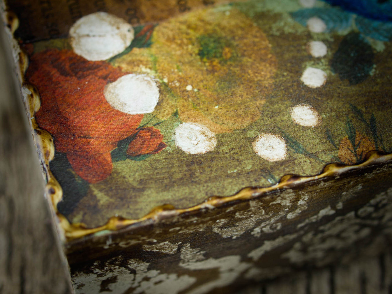 The pool of tears original mixed media pop surreal painting by Danita ...