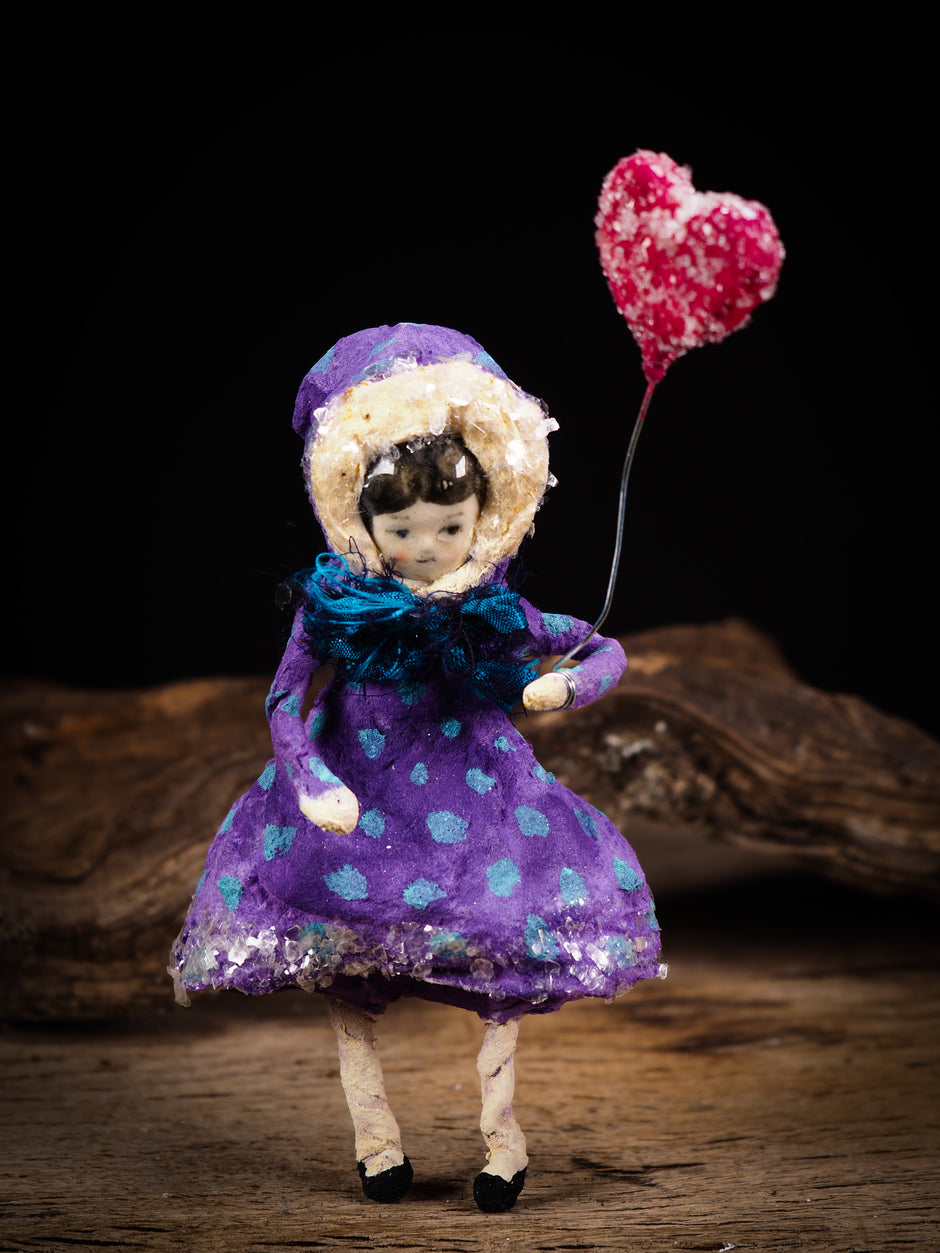Original hand made fabric and paper clay art dolls and toys by Danita ...